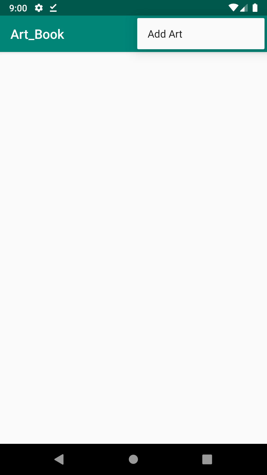 GitHub - kaankizilagil/Art_Book: Android Application (SQLite Database ...