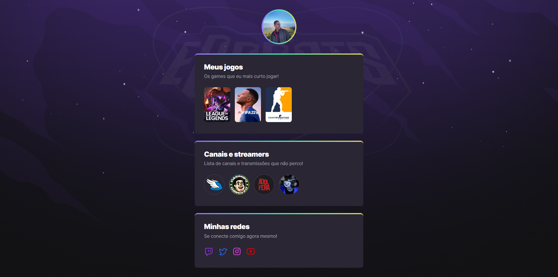 GitHub - eduardosmatos/NLW-eSports-Explorer: Semana Next Level Week proposto pela Rocketseat. Um ...