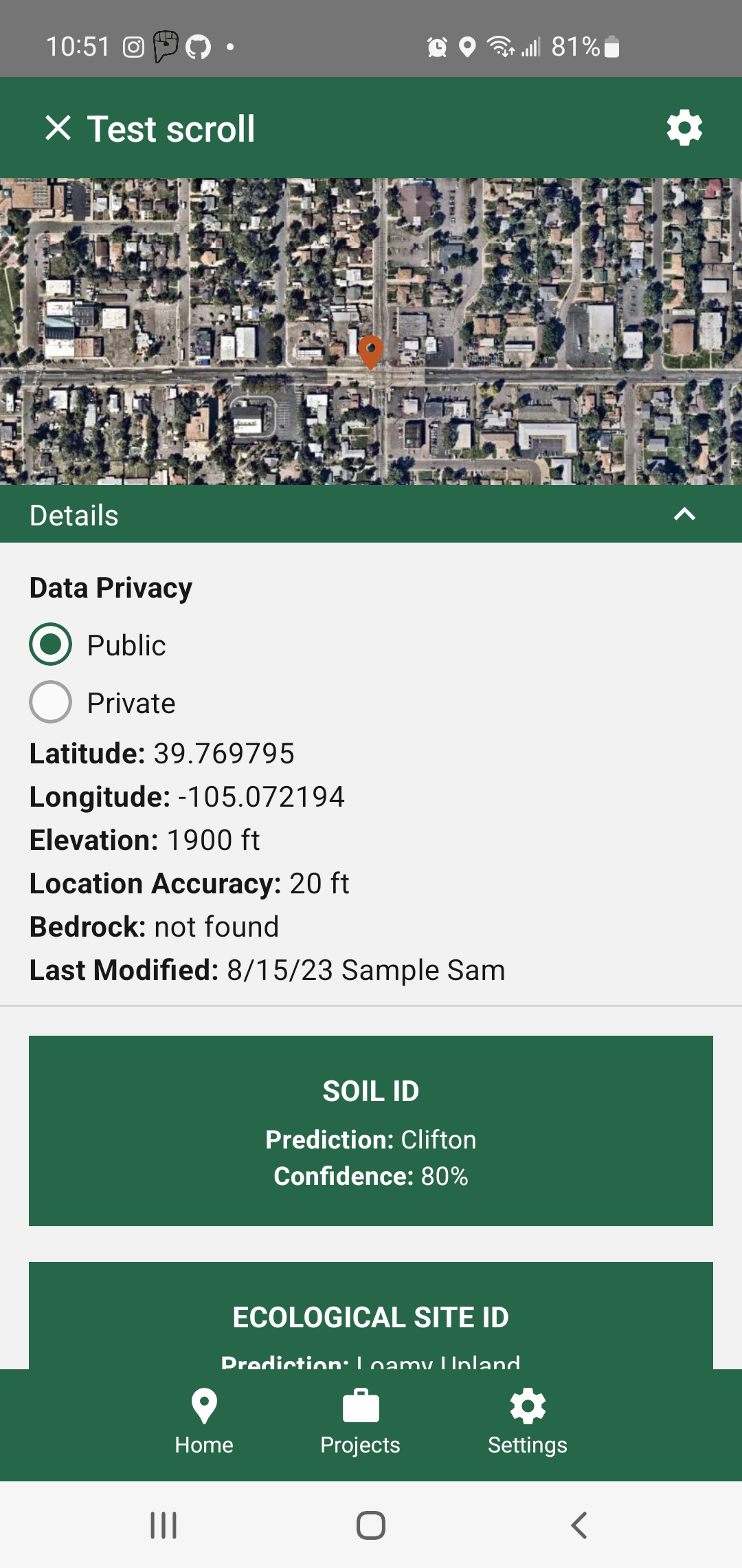 Site dashboard is not scrollable · Issue #395 · techmatters/terraso-mobile-client · GitHub