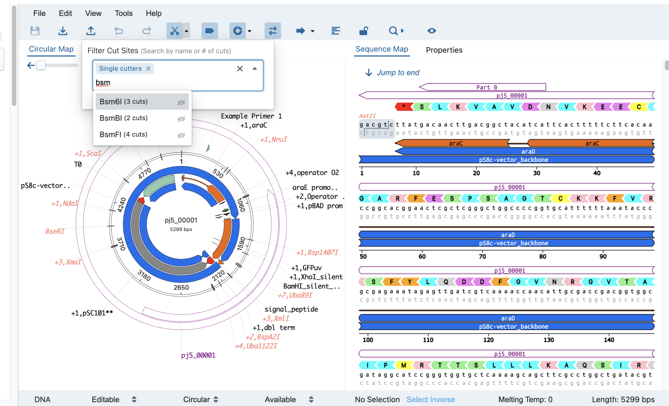 How to add new restriction enzymes to OVE? I can't find Esp3I. · Issue ...