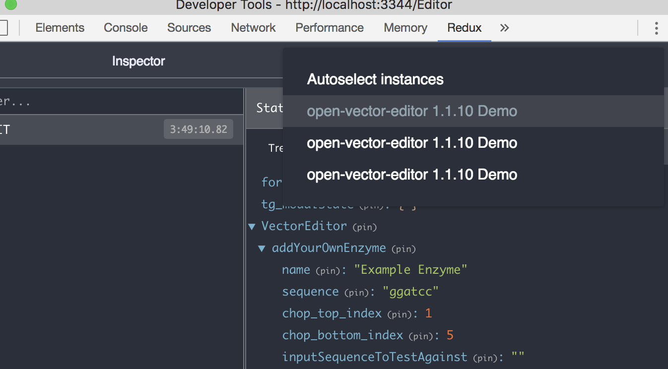 Multiple Instances In Dropdown · Issue 447 · Zalmoxisusredux Devtools Extension · Github 