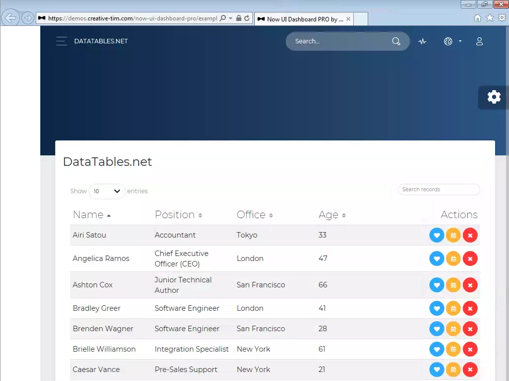 Datatable minor bug with select field of length menu · Issue #35 · creativetimofficial/ct-now-ui ...