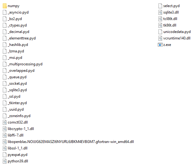 The size of the .exe relative to the pyinstaller is much larger · Issue ...