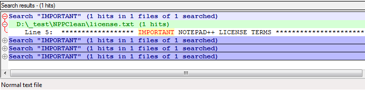 Automatic clear or hide previouse search result in Search results ...