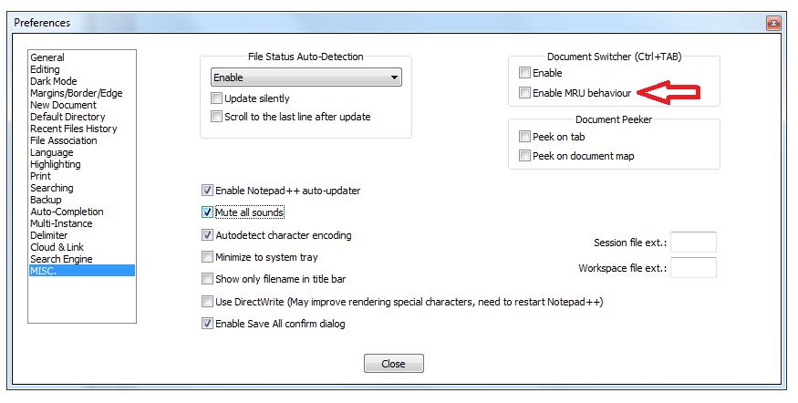 Closing A Tab Dont Open The Next After Mass Opening And Reordering · Issue 10414 · Notepad 