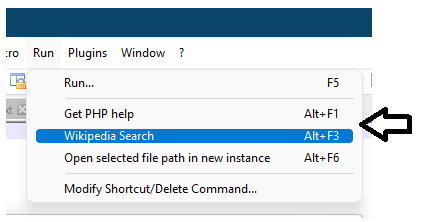 [Suggestion] Add a "?" button on the "Run... (F5)" dialog that links to the documentation ...