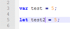 feature request : javascript language add let keyword in syntax highlighter. · Issue #5157 ...