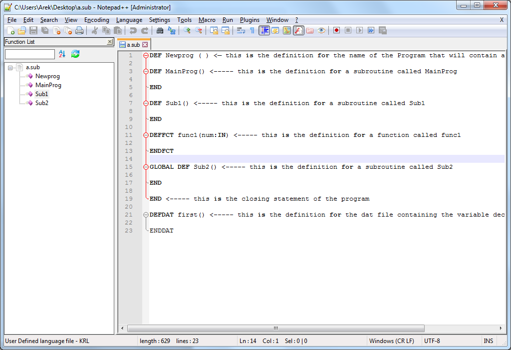 {FunctionList request] Split functionList.xml into multifile in functionList Folder · Issue ...