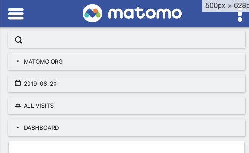 Show Matomo logo in the app · Issue #14795 · matomo-org/matomo · GitHub