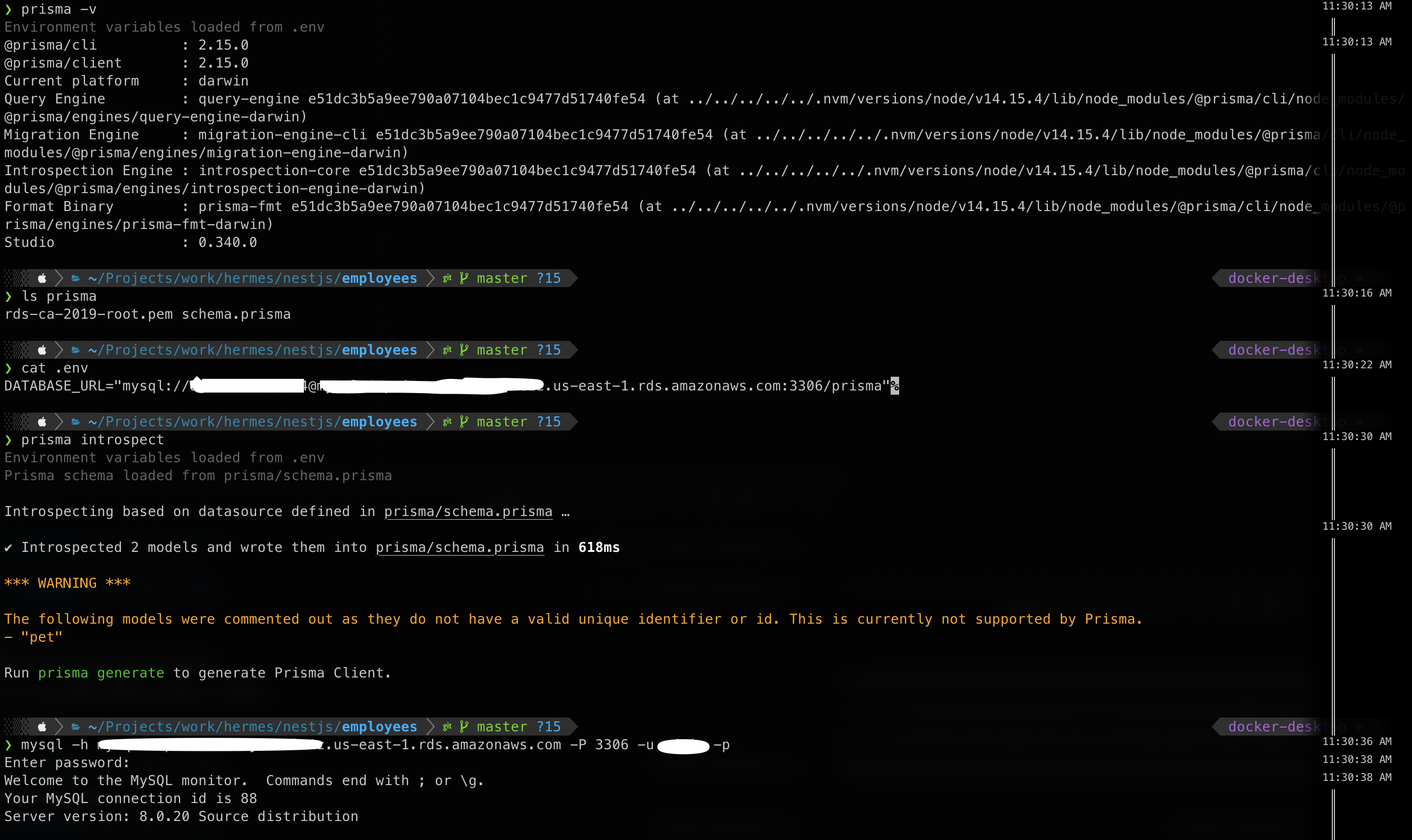 [aws rds mysql] Error: P1001 Can't reach database server using ssl connect · Issue #5132 ...