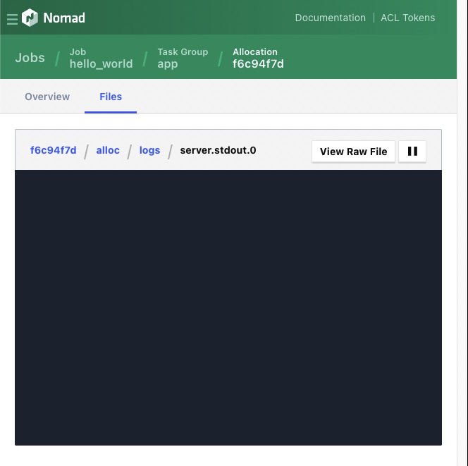 Streaming on alloc's file not working in beta · Issue #12647 · hashicorp/nomad · GitHub