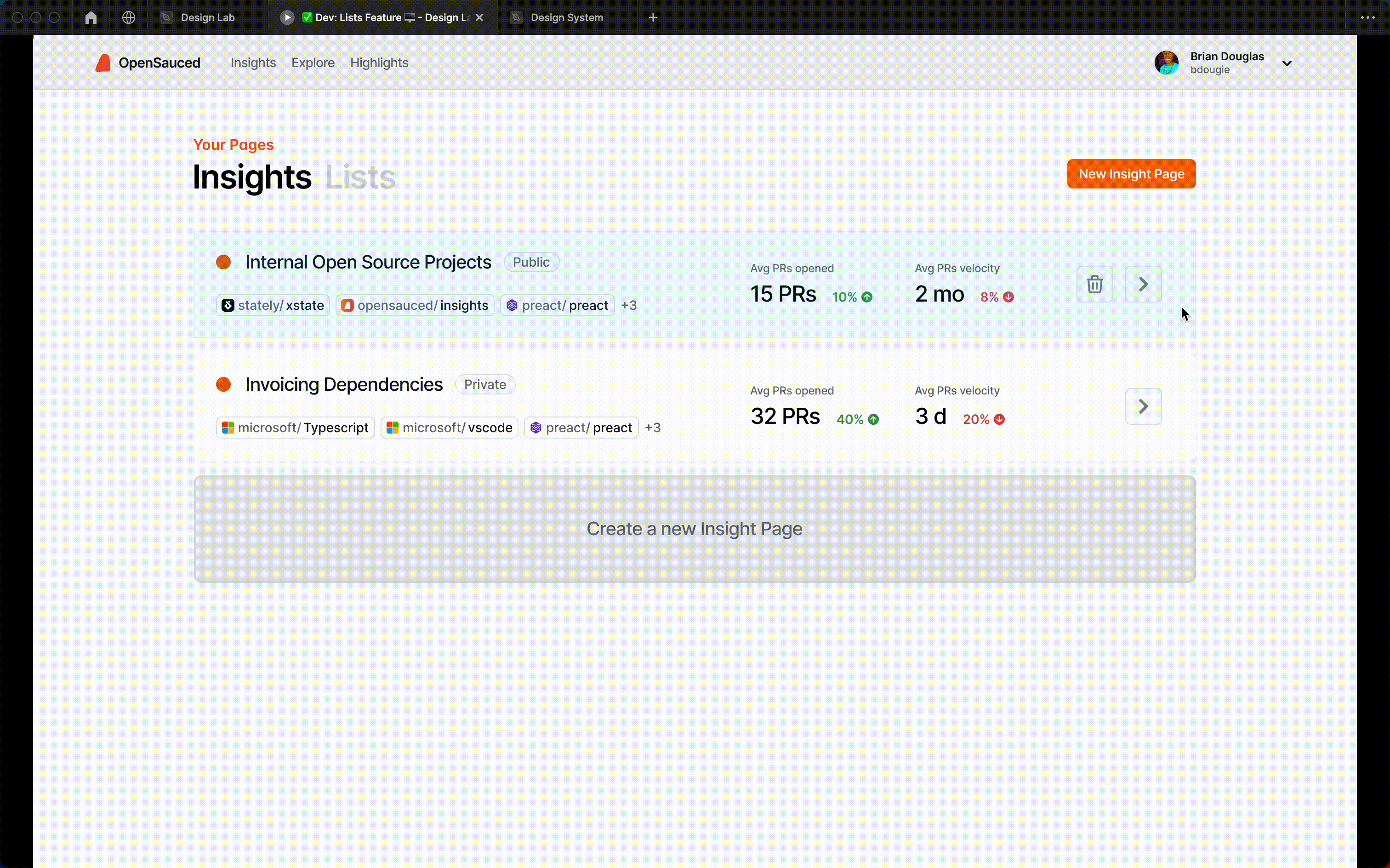 Feature: add missing loading animations to page transitions · Issue #1639 · open-sauced/app · GitHub