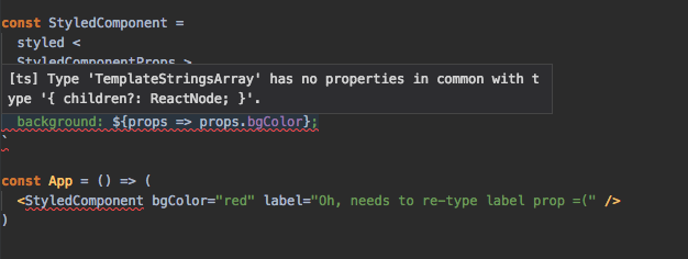 Typescript Example Is Broken In Documentation · Issue 696 · Emotion Js