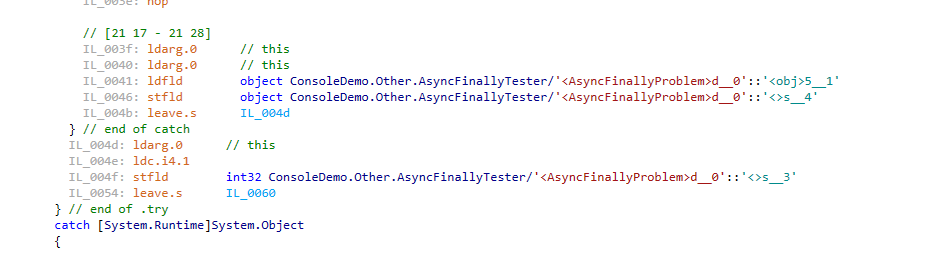Unexpected debugger behavior caused by finally and await · Issue #61213 ...