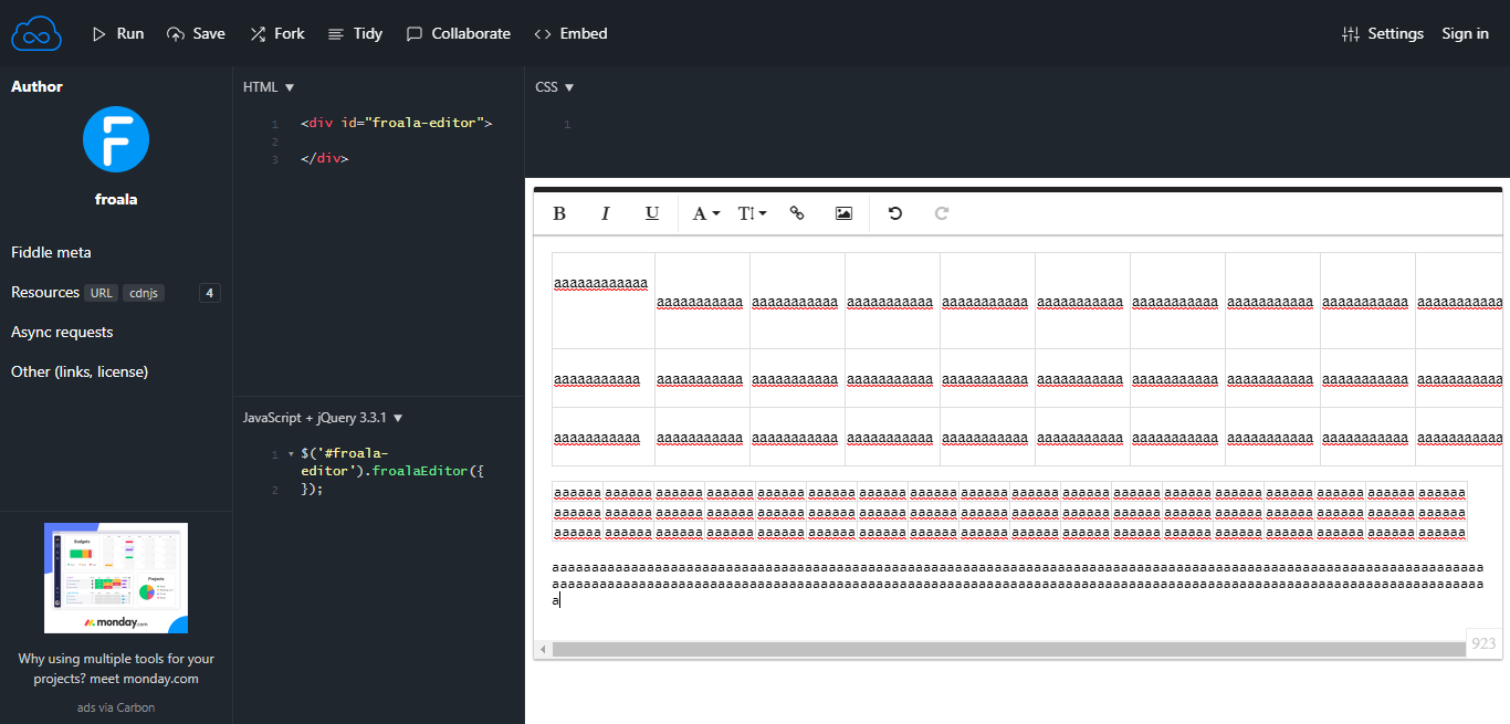 Pasting large tables from Word and Excel overflow out of the document · Issue #3510 · froala ...