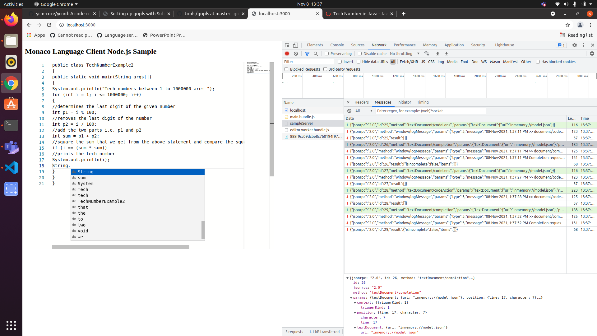 Issue when trying to connect using Monaco Editor · Issue #1933 · eclipse-jdtls/eclipse.jdt.ls ...