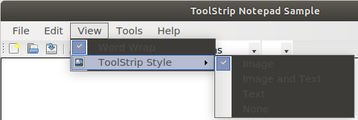 Winformsubuntu Linux Toolstripmenuitem Coloring · Issue 20413 · Monomono · Github