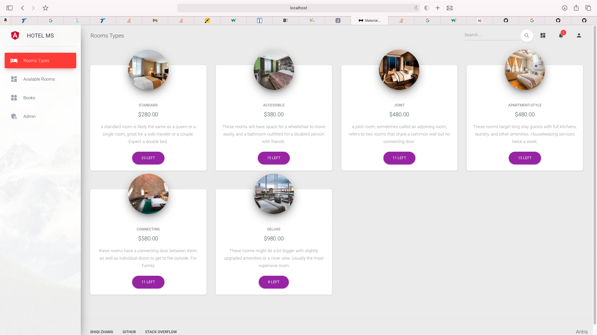 GitHub - pajarnas/HotelManagementSys: A simple Angular with .Net Core WEB Application for Hotel ...