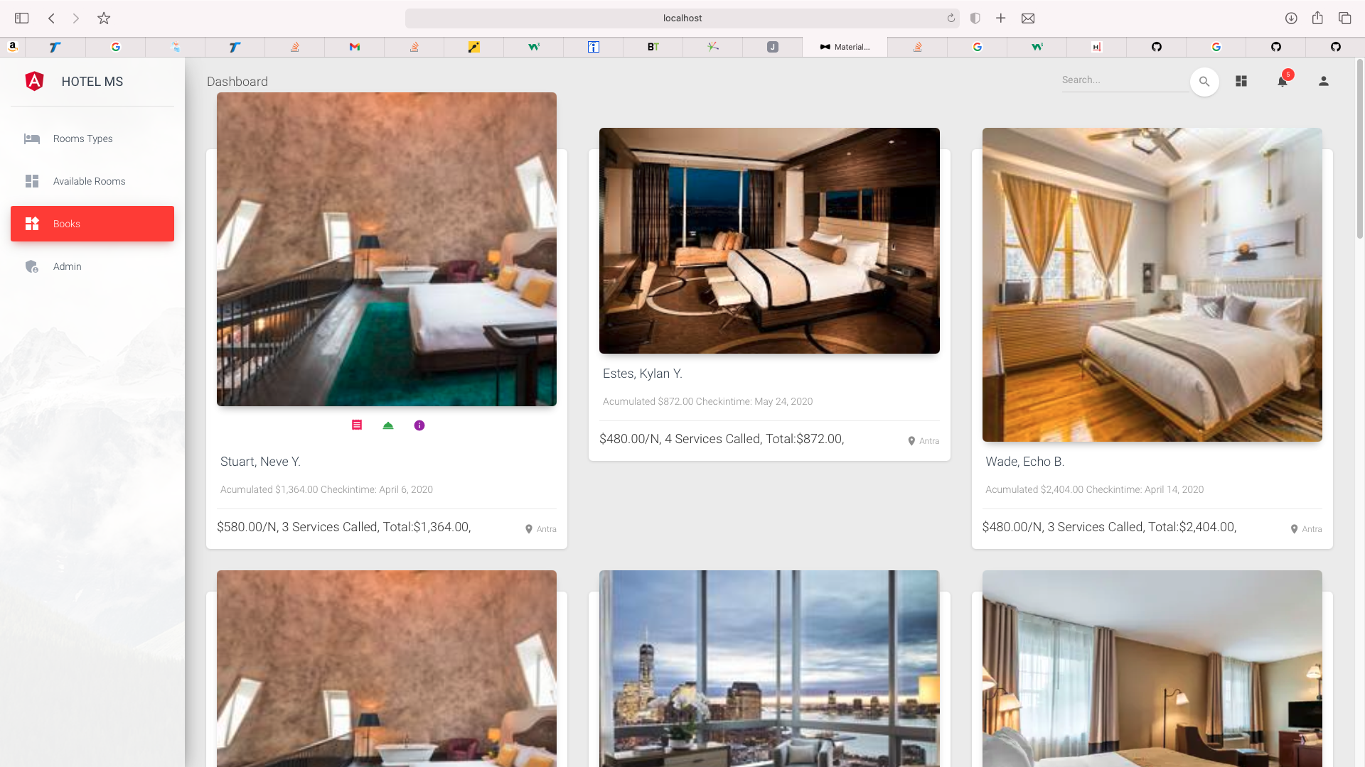 GitHub - pajarnas/HotelManagementSys: A simple Angular with .Net Core WEB Application for Hotel ...