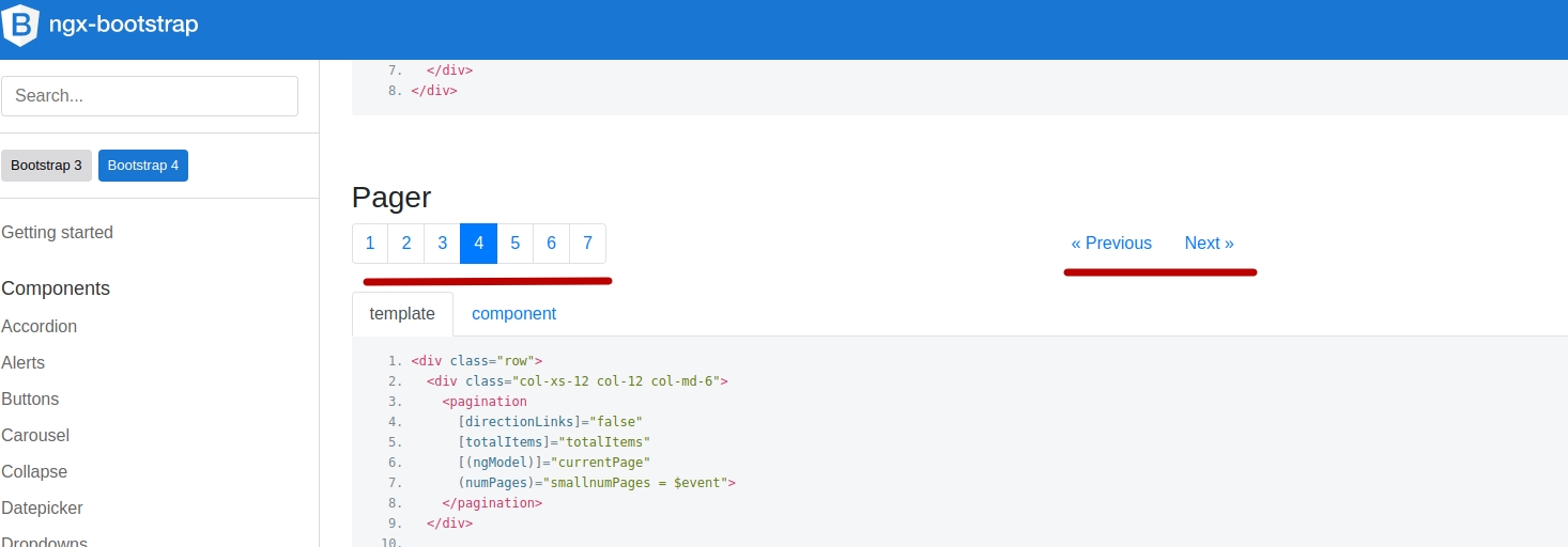 docs(pagination): move navigation buttons under the Pager · Issue #4063 · valor-software/ngx ...