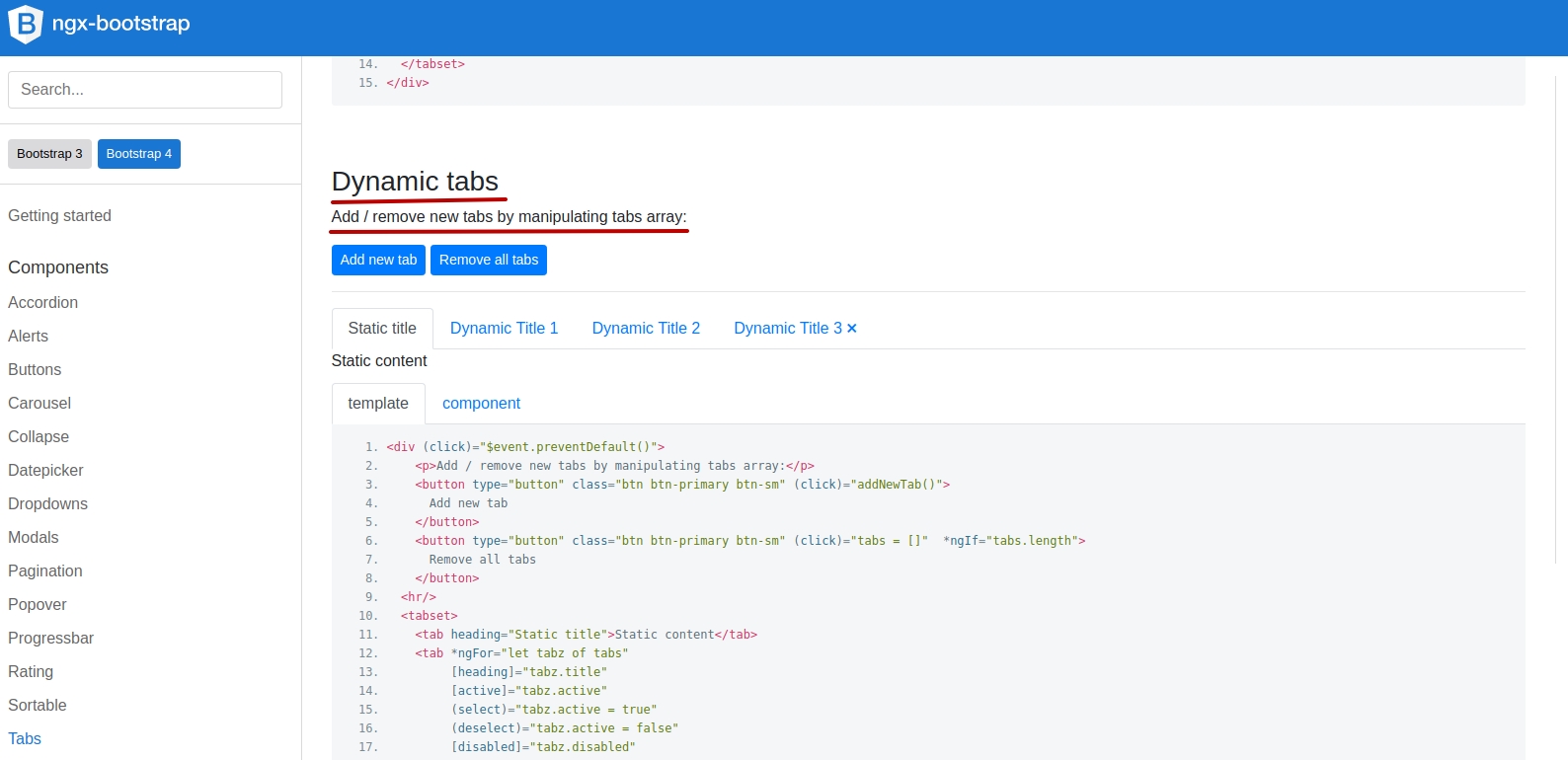docs(tabs): update titles and descriptions at demo · Issue #4128 · valor-software/ngx-bootstrap ...