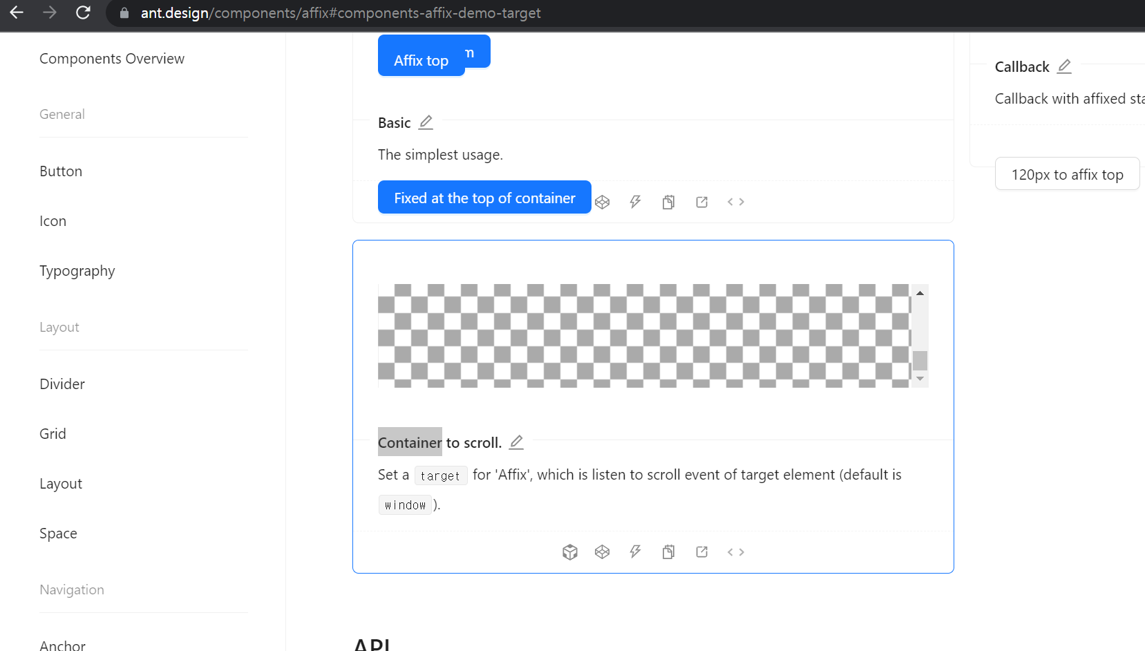 Component Affix Even Though Container To Scroll Is Set It Is Affected By The Window Scroll 9391