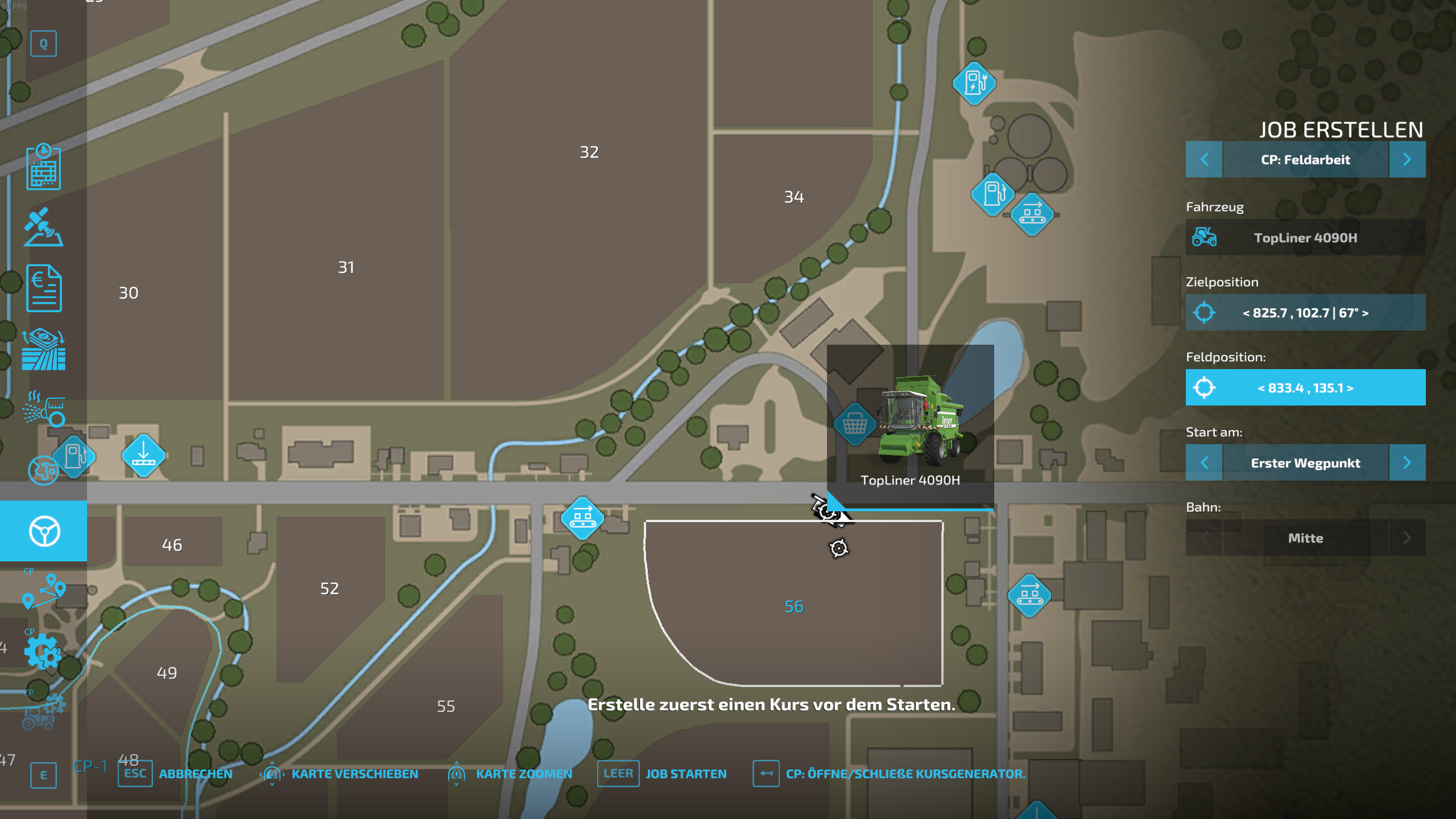 [BUG_SP] - Combines can't generate a course - option missing from ...
