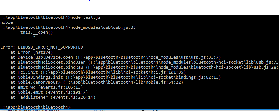 error · Issue #713 · noble/noble · GitHub