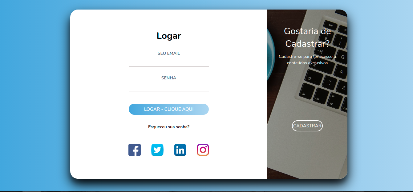 GitHub - Leonardo-Lourenco/Tela-Login-e-Cadastro