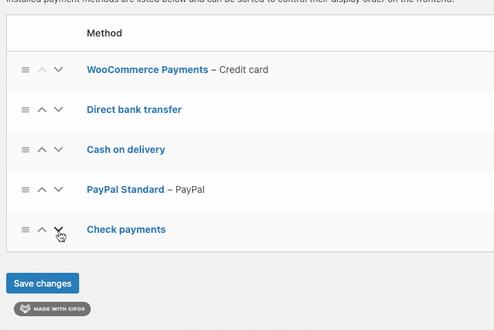 fix: payment sections settings sorting · Issue #1583 · Automattic/woocommerce-payments · GitHub