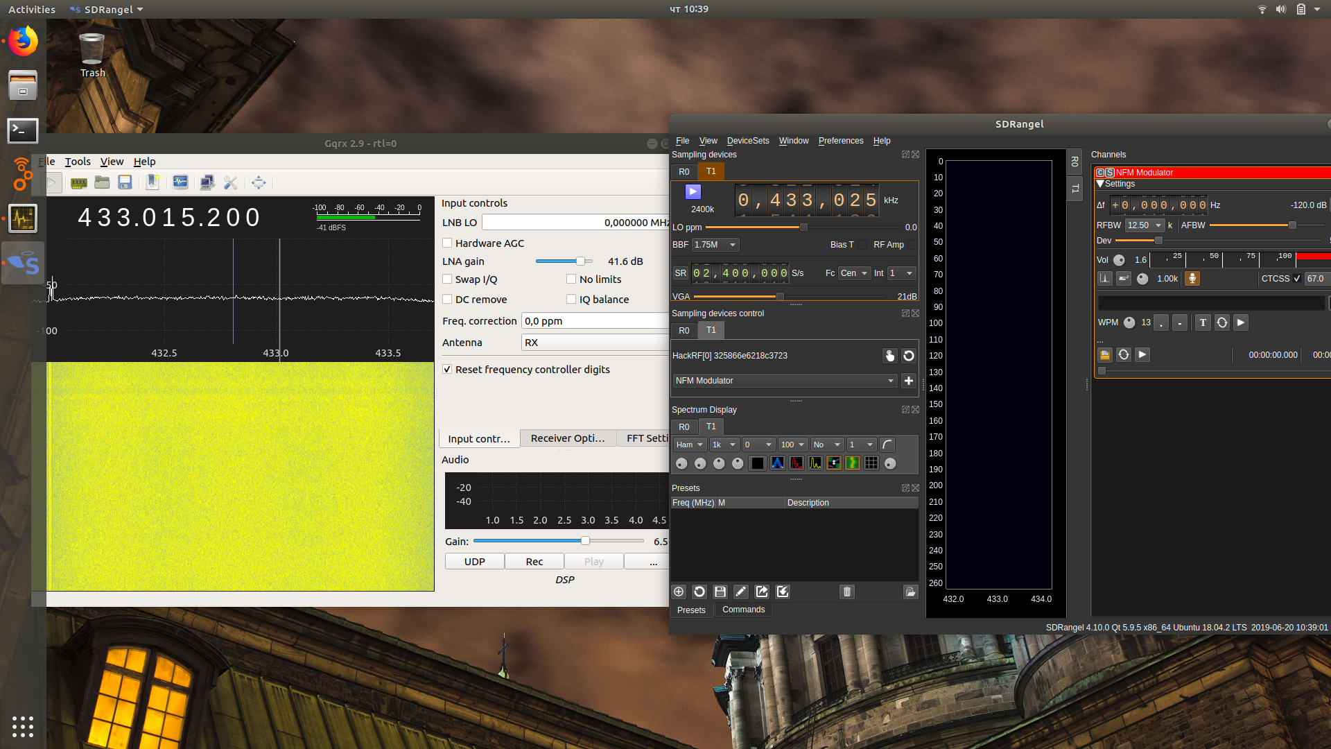 SDRangel freezing · Issue #368 · f4exb/sdrangel · GitHub