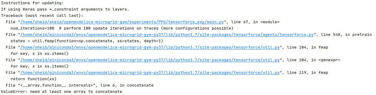 Pretrain data structure extremely sensitive · Issue #700 · tensorforce/tensorforce · GitHub