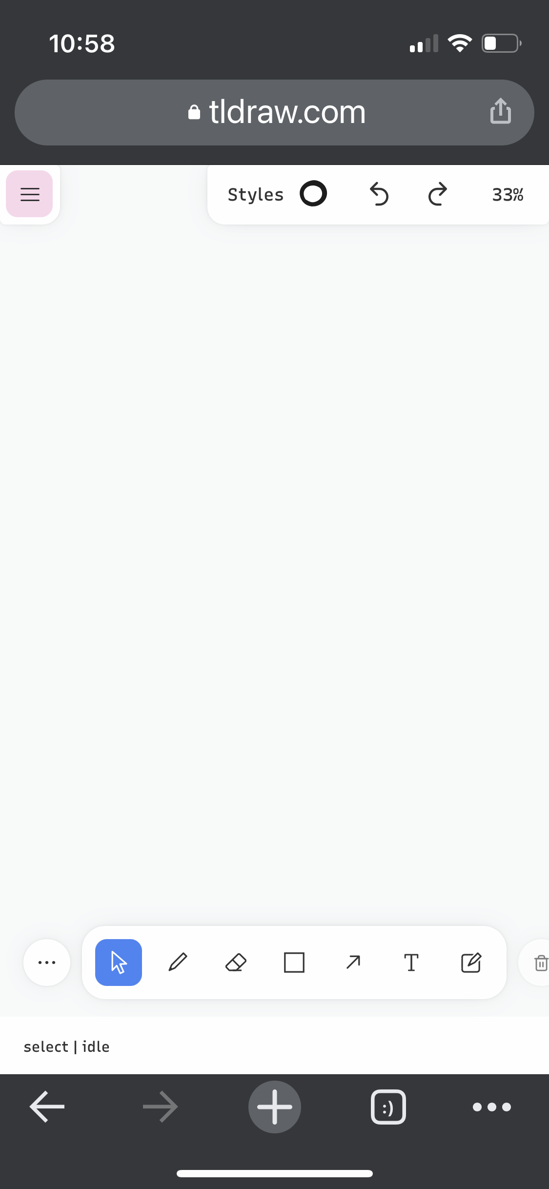 [bug] iPhone Mini options bar cut off · Issue #253 · tldraw/tldraw-v1 · GitHub