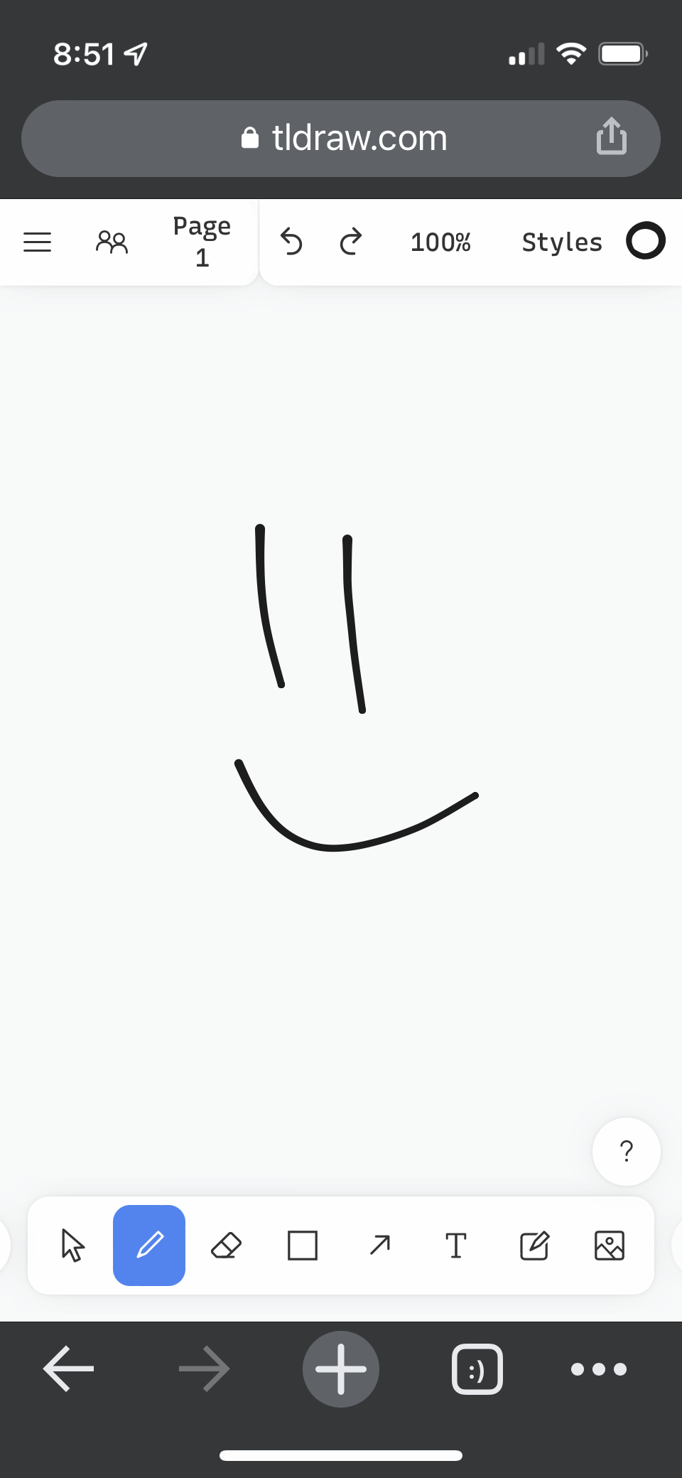 [bug] iPhone Mini options bar cut off · Issue #253 · tldraw/tldraw-v1 · GitHub