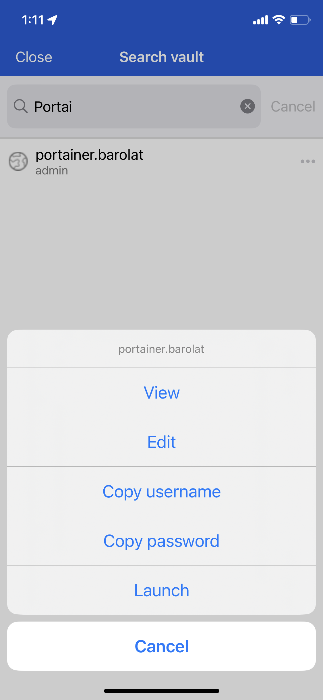 Bitwarden iPhone App not finding passwords for some internal sites ...