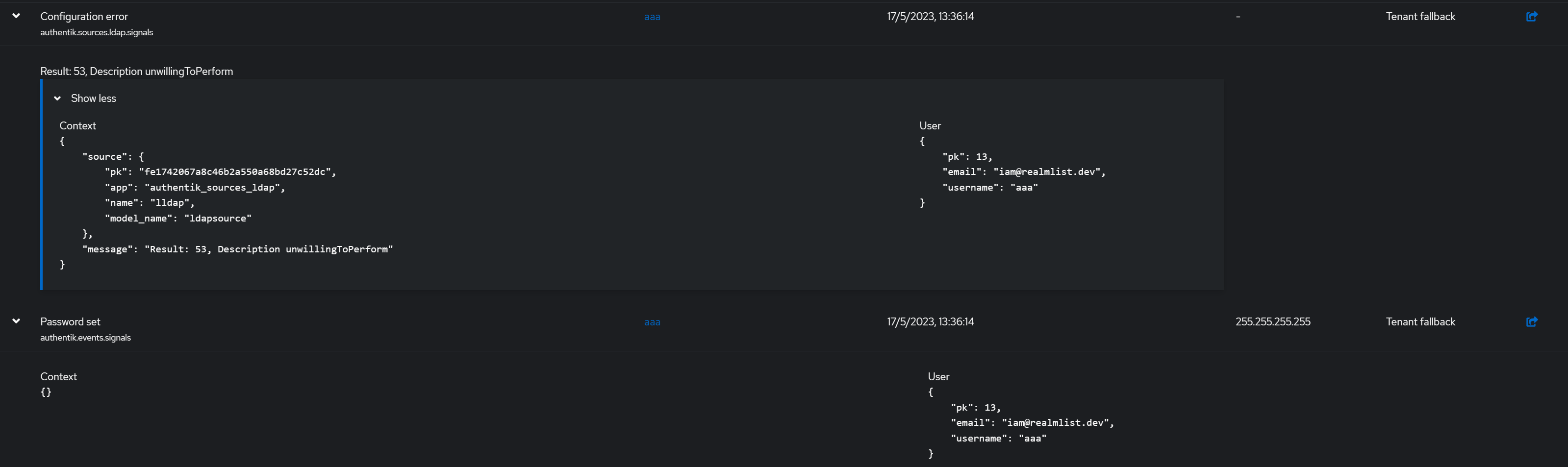 GET /api/v3/flows/executor/default-password-change/ - "Something went wrong!" when attempting to ...