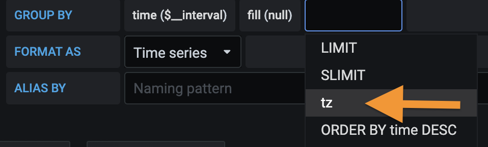Grafana Timezone/Timeshift Bug when grouping by time(1d) · Issue #11585 · grafana/grafana · GitHub