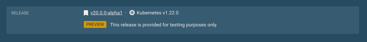 Preview Release · Issue #538 · giantswarm/roadmap · GitHub