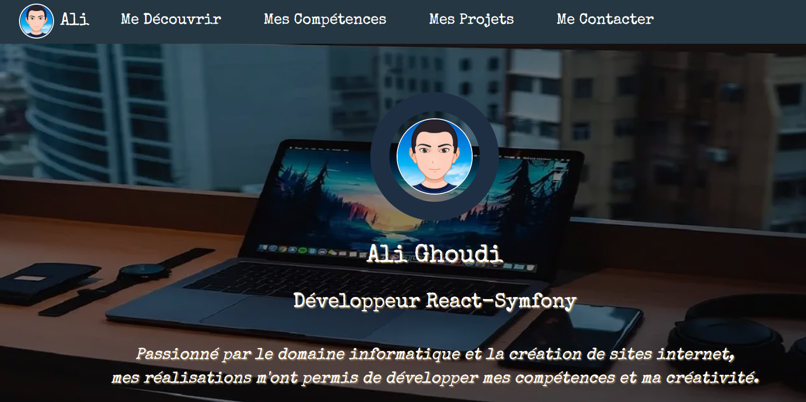 GitHub - AGhoudi/website