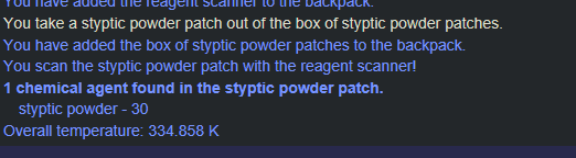 The Powder Patches Produced By The Chemaster 3000 Appear To Be Bugged · Issue 16510