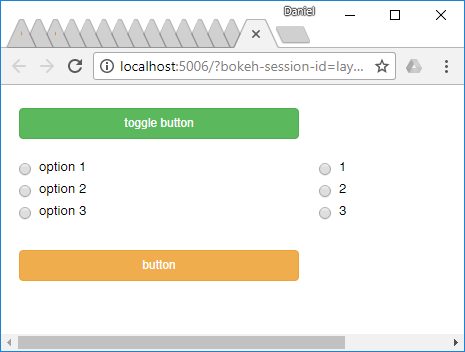 row and column definition gives unexpected layout with option sizing_mode='scale_width' · Issue ...