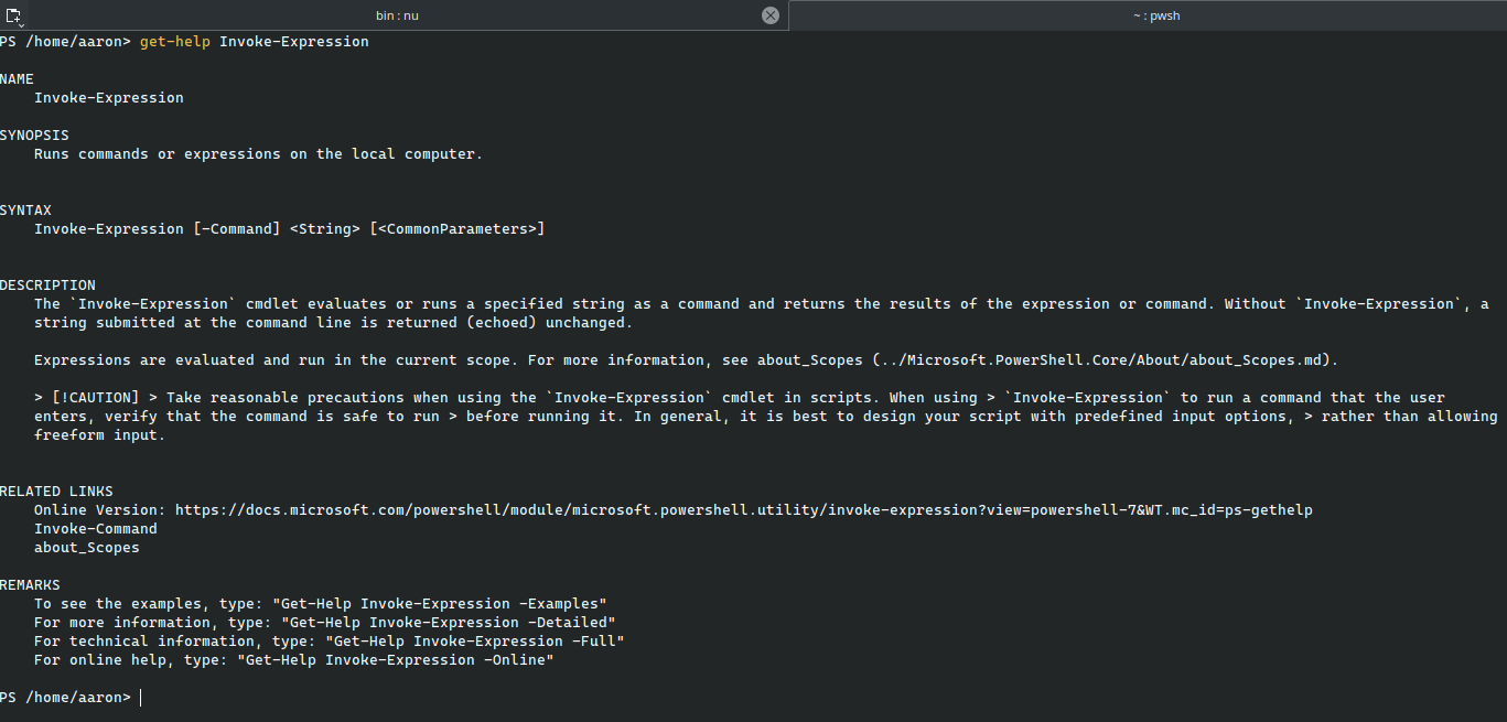It's not possible to execute $it · Issue #1598 · nushell/nushell · GitHub