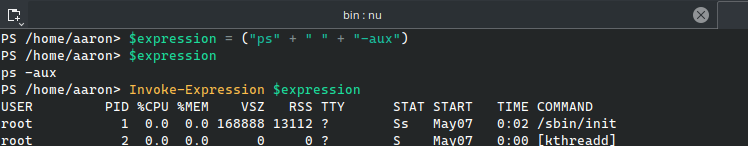 It's not possible to execute $it · Issue #1598 · nushell/nushell · GitHub