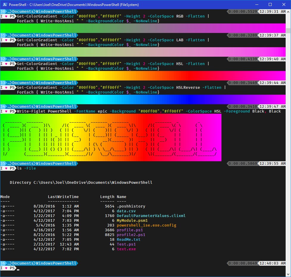 Feature Request: Pansies style ANSI escape sequence color support · Issue #296 · JanDeDobbeleer ...