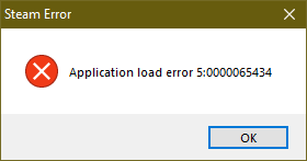 Application Launch Error for Steam games on direct launch, sometimes ...