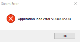 Application Launch Error for Steam games on direct launch, sometimes ...