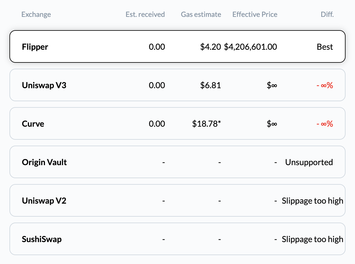 replace absurdly large numbers with error messages on insufficient liquidity · Issue #1047 ...