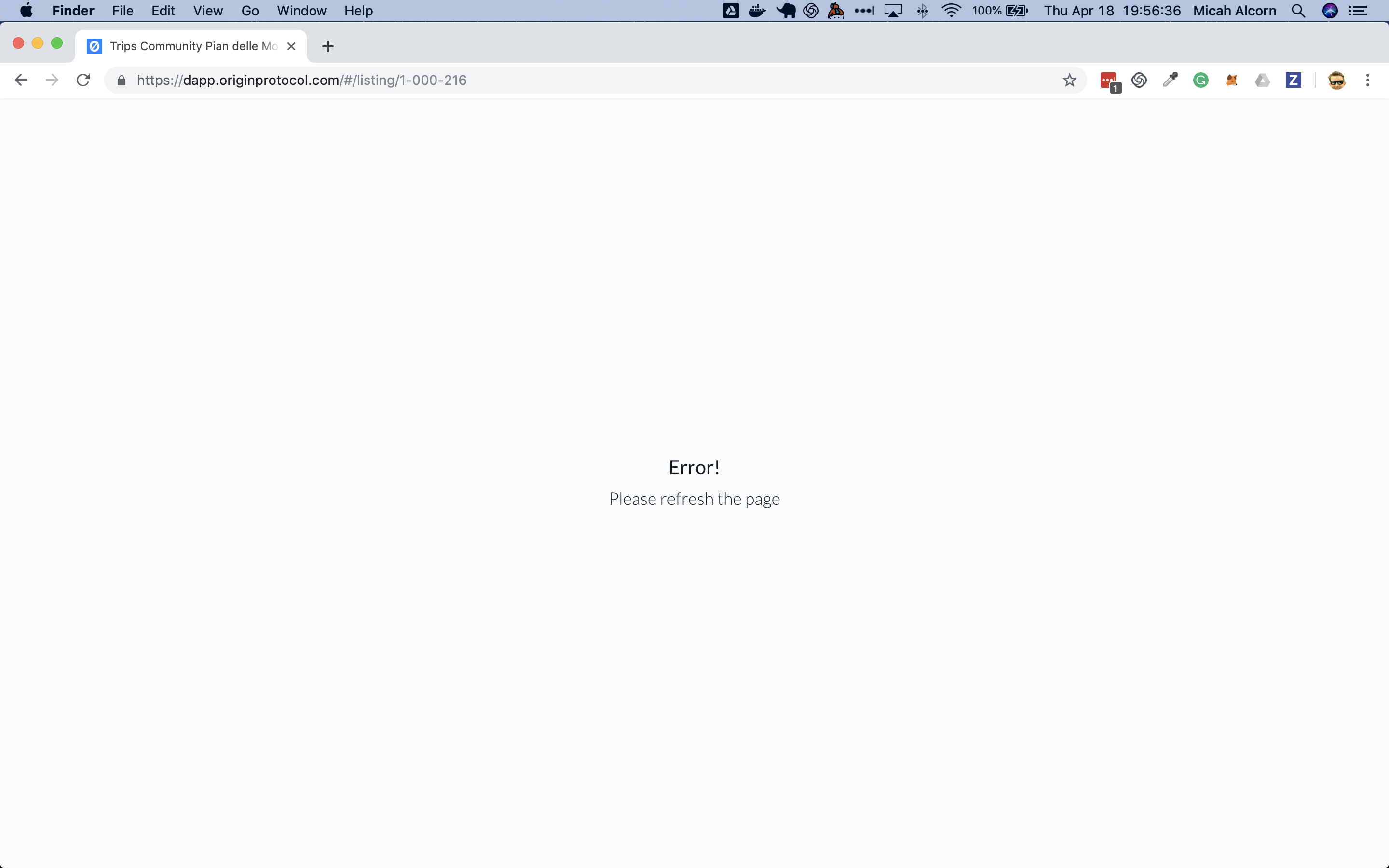 Broken Listing w/Weekend Pricing · Issue #2070 · OriginProtocol/origin · GitHub