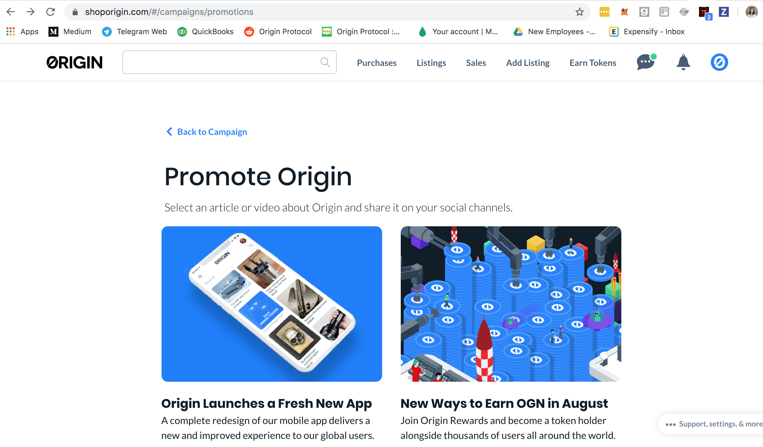 Failing Rewards Redirect · Issue #2981 · OriginProtocol/origin · GitHub