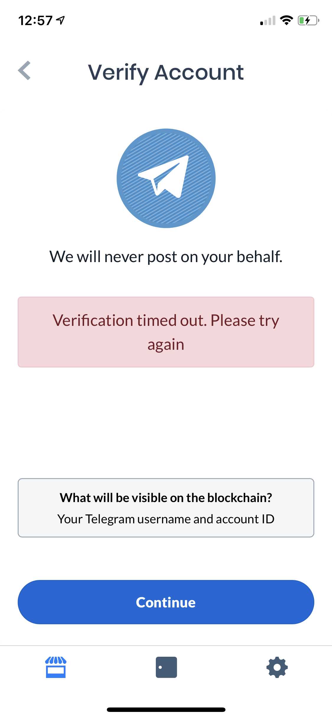 Telegram Verification Confusion · Issue #3792 · OriginProtocol/origin · GitHub